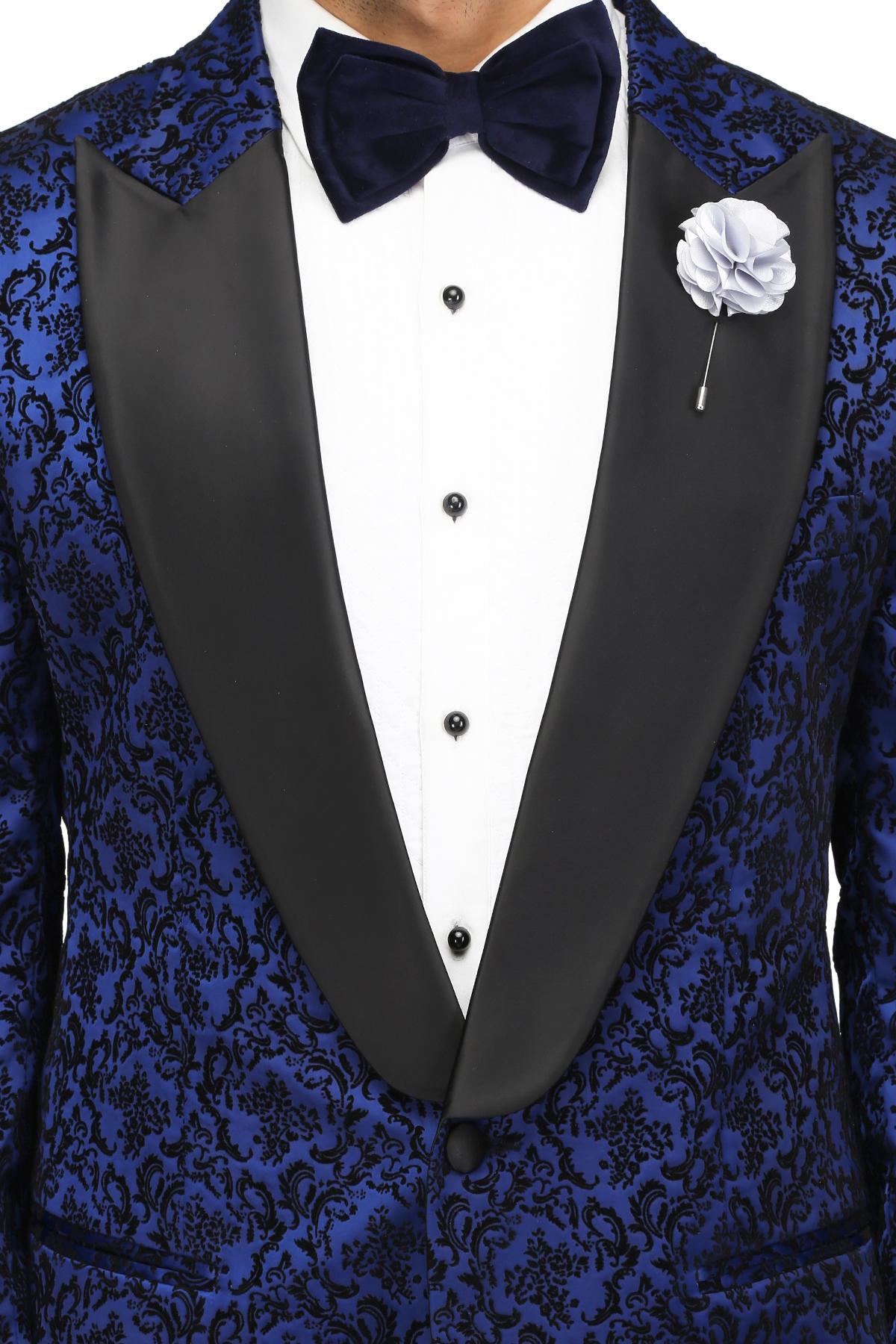 Blue Blue Tuxedo by Nitin Singh for rent online | FLYROBE